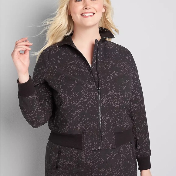 Lane Bryant | Jackets & Coats | Lane Bryant Onthego Bomber Jacket In ...